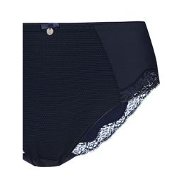 SuSa Damen Slip "Damen Slip Capri", Gr. 48, blau, Stoff, Obermaterial: 77% Polyamid PA. 23% Elasthan EL., Unterhosen