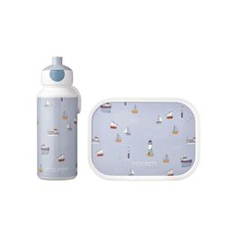 Mepal Lunchbox "Lunchset Campus 400 ml + 700 ml 2er Set", blau, Lebensmittelaufbewahrungsbeh&auml;lter