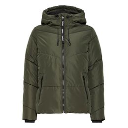oxmo Damen Steppjacke "Steppjacke OXJuchena", gr&uuml;n, Gr. L, Obermaterial: 100% Polyester PES., Jacken