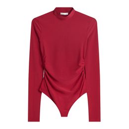 Bershka Shirtbody Damen Gr&ouml;&szlig;e XS rubinrot