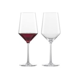 ZWIESEL GLAS Rotweinglas "Rotweingl&auml;ser Pure 540 ml 2er Set transparent", 2 tlg., bunt, Trinkgef&auml;&szlig;e