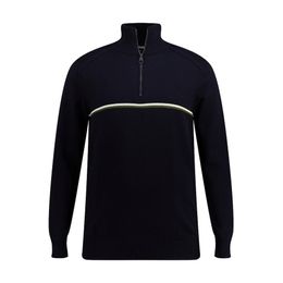 JAY-PI Sportpullover Herren Gr&ouml;&szlig;e XXL nachtblau / schilf / wei&szlig;