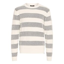 INDICODE Herren Strickfleece-Pullover "Strickpullover IDTelly", beige, Gr. M, Obermaterial: 70% Baumwolle CO. 30% Polyester PES., Pullover