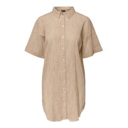 Pieces Shirt Dress 'Terra' female Beige size XL