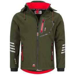 Arctic Seven Jacke Herren Gr&ouml;&szlig;e XXXL grau / oliv / rot