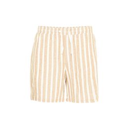 !Solid SOLID Herren Chinoshorts "Chinoshorts SDFried", beige, Gr. XXL, Obermaterial: 58% Leinen LI. 42% Viskose CV., Hosen