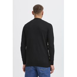 !Solid SOLID Herren Strickjacke "Strickjacke SDAkalma", schwarz, Gr. XL, Obermaterial: 70% Baumwolle CO recyc.. 30% Polyester Pol. recyc.., Strickjacken