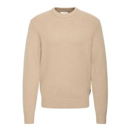 Casual Friday Herren Strickfleece-Pullover "Strickpullover CFAndro", silber, Gr. XL, Obermaterial: 50% Polyacryl PAN. 28% Polyester PES. 22% Nylon