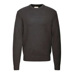 Casual Friday Herren Strickfleece-Pullover "Strickpullover CFAndro", grau, Gr. S, Obermaterial: 50% Polyacryl PAN. 28% Polyester PES. 22% Nylon NY.,