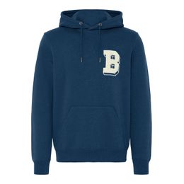 Blend Herren Kapuzenpullover "Hoodie BHBader", blau, Gr. S, Obermaterial: 60% Baumwolle CO. 40% Polyester PES., Pullover