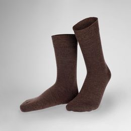 Hudson Damen Socken "Socke Relax Woolmix Clima", Gr. 43, schwarz, Obermaterial: 53% Baumwolle CO. 42% Schurwolle WV. 4% Polyamid PA. 1% Elasthan EL.,