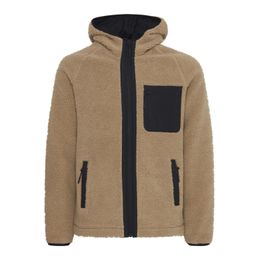 INDICODE Herren Kapuzenfleecejacke "Hoodie IDTrod", beige, Gr. XXL, Obermaterial: 100% Polyester PES., Sweatjacken