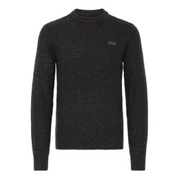 Blend Herren Strickfleece-Pullover "Strickpullover BHPattax", grau, Gr. XL, Obermaterial: 100% Polyacryl PAN., Pullover