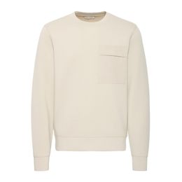 Casual Friday Herren Longpullover "Sweater CFVidar", beige, Gr. XL, Obermaterial: 80% Viskose CV. 13% Polyester PES. 7% Elasthan EL., Pullover