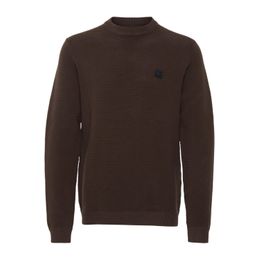 !Solid SOLID Herren Strickfleece-Pullover "Strickpullover SDValencia", braun, Gr. M, Obermaterial: 100% Baumwolle CO., Pullover