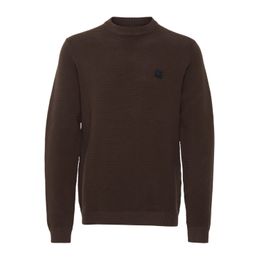 !Solid SOLID Herren Strickfleece-Pullover "Strickpullover SDValencia", braun, Gr. XXL, Obermaterial: 100% Baumwolle CO., Pullover