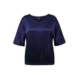 Ulla Popken Bluse Damen Gr&ouml;&szlig;e L/XL blau