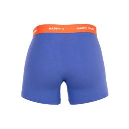 Happy Shorts Herren Boxershorts "Boxershort 3er Pack", Gr. M, bunt, Obermaterial: 95% Baumwolle CO. 5% Elasthan EL., Unterhosen