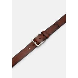 Bugatti Herren Lederg&uuml;rtel "Bugatti Herreng&uuml;rtel 0216", braun, Gr. 110, Leder, G&uuml;rtel