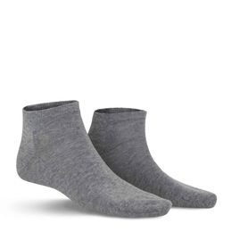 Kunert Herren Sneakersocken "Sneaker Fresh Up", Gr. 47, grau, Obermaterial: 62% Baumwolle CO. 36% Polyamid PA. 2% Elasthan EL., Socken