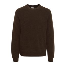 !Solid SOLID Herren Strickfleece-Pullover "Strickpullover SDMack", braun, Gr. XL, Obermaterial: 58% Polyacryl PAN. 26% Wolle WO. 13% Polyamid PA. 3%