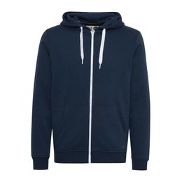 !Solid Zip-Up Hoodie 'Olli' male Blue size XXL