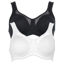 Anita Damen Entlastungs-BH "Entlastungs BH Clara", Gr. 75, bunt, Stoff, Obermaterial: 80% Polyamid PA. 20% Elasthan EL., BHs