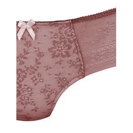Anita Damen Slip "Damen Slip Fleur", Gr. 38, rot, Spitze, Obermaterial: 75% Polyamid PA. 25% Elasthan EL., Unterhosen