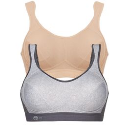 Anita Damen Sport-BH "Sport BH extreme control", Gr. 90, bunt, Stoff, Obermaterial: 76% Polyester PES. 19% Polyamid PA. 5% Elasthan EL., BHs