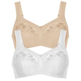 Anita Damen Entlastungs-BH "Entlastungs BH Safina", Gr. 90, bunt, Stoff, Obermaterial: 50% Polyamid PA. 25% Polyester PES. 10% Elasthan EL. 10%