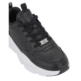 Plein Sport Herren Sneaker "Low-Top-Sneaker", Gr. 43, schwarz-wei&szlig;, Schuhe