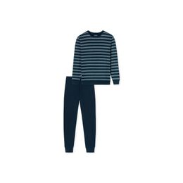 Herren Schlafanzug "Pyjama", uncover by Schiesser, Gr. S, bunt, Obermaterial: 100% Baumwolle CO., Homewear-Sets