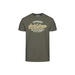 Jack & Jones JACK & JONES Herren T-Shirt "T-Shirt JJETHAN TEE CREW NECK 3PK 3er Pack", bunt, Gr. S, Obermaterial: 100% Baumwolle CO., Shirts