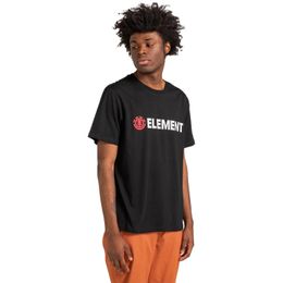 T-Shirt Element "Blazin", Herren, Gr. L, schwarz (flint schwarz), Obermaterial: 100% Walkfrottier;, Shirts T-Shirt