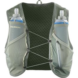 Salomon Trinkrucksack "ACTIVE SKIN 8 SET", Slaurel wreath, lily pad, aloe wash, Rucks&auml;cke