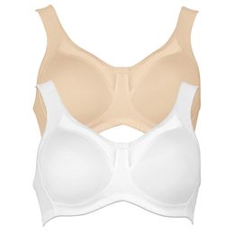 Anita Damen Entlastungs-BH "Entlastungs BH Clara", Gr. 90, bunt, Stoff, Obermaterial: 80% Polyamid PA. 20% Elasthan EL., BHs
