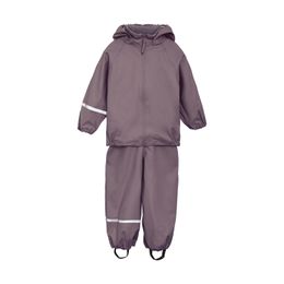 CeLaVi Jungen Shirt & Hose "Regenoverall CEMagic", lila, Gr. 110, Obermaterial: 100% Polyester PES., Overalls