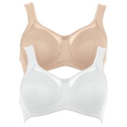Anita Damen Entlastungs-BH "Komfort BH Clara", Gr. 75, bunt, Obermaterial: 85% Polyamid PA. 15% Elasthan EL., BHs