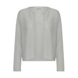 oxmo Damen Cardigan "Strickcardigan OXKike", grau, Gr. L, Obermaterial: 58% Viskose CV. 42% Polyester PES., Strickjacken