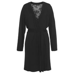 Bruno Banani Dressing Gown female Black size 32/34