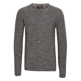 INDICODE Herren Strickfleece-Pullover "Strickpullover IDJadas", grau, Gr. XXL, Obermaterial: 90% Baumwolle CO. 10% Polyamid PA., Pullover