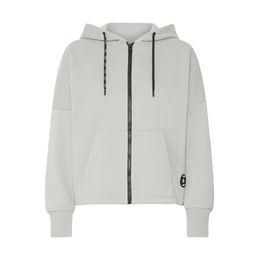 oxmo Damen Sweatjacke "Sweatjacke OXSanice", gelb, Gr. S, Obermaterial: 55% Polyester PES. 45% Baumwolle CO., Sweatjacken