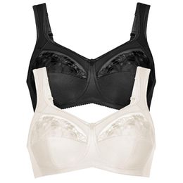 Anita Damen Entlastungs-BH "Entlastungs BH Safina", Gr. 85, bunt, Stoff, Obermaterial: 50% Polyamid PA. 25% Polyester PES. 10% Elasthan EL. 10%