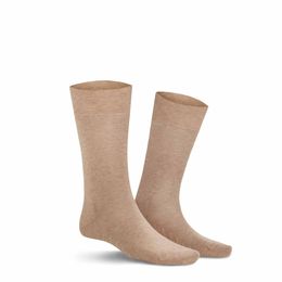 Kunert Damen Socken "Socke Fresh Up", Gr. 43, grau, Obermaterial: 62% Baumwolle CO. 36% Polyamid PA. 2% Elasthan EL., Socken