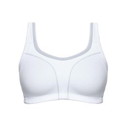 SuSa Damen Sport-BH "Sport BH Move high", Gr. 75, wei&szlig;, Obermaterial: 52% Polyamid PA. 37% Polyester PES. 11% Elasthan EL., BHs