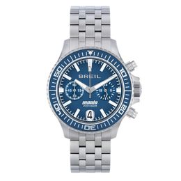Breil Uhr 'Manta P.R.O.' Herren Gr&ouml;&szlig;e One Size blau / silber