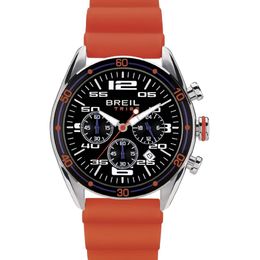 Breil Uhr 'Score' Herren Gr&ouml;&szlig;e One Size mandarine / schwarz