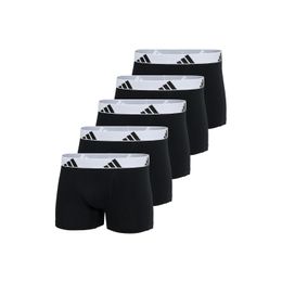 Herren Boxershorts "Boxershort Trunks 5P Acvtive Flex Cotton 5er Pack", adidas originals, Gr. M, bunt, Obermaterial: 95% Baumwolle CO. 5% Elasthan