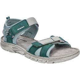 Josef Seibel Damen Sandale "Brenda 04, tanne-multi", Gr. 38, braun, Obermaterial: 80% Rindsleder Leather cow. 20% Textilmaterial TEXMAT., Schuhe