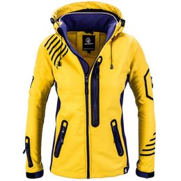 Rock Creek Outdoor Jacket female Yellow size 4XL